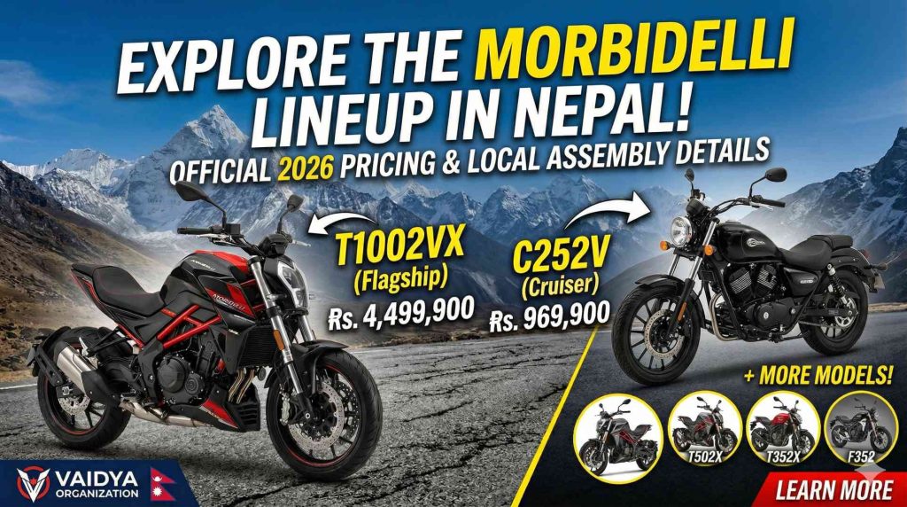 Morbidelli Motorcycles Launched in Nepal: Full Price List & Lineup ...